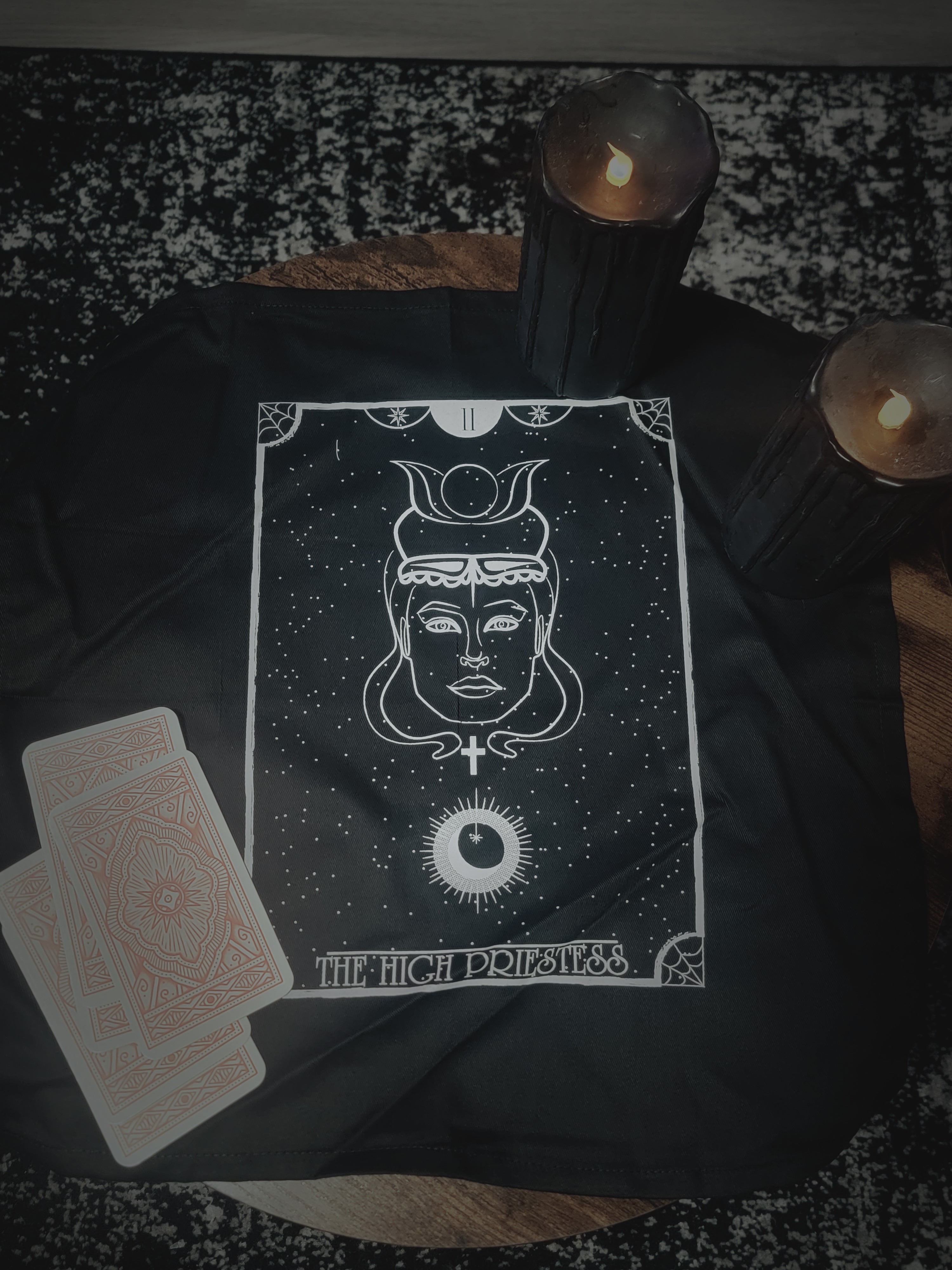 The High Priestess Altar Cloth – Mystic Craft